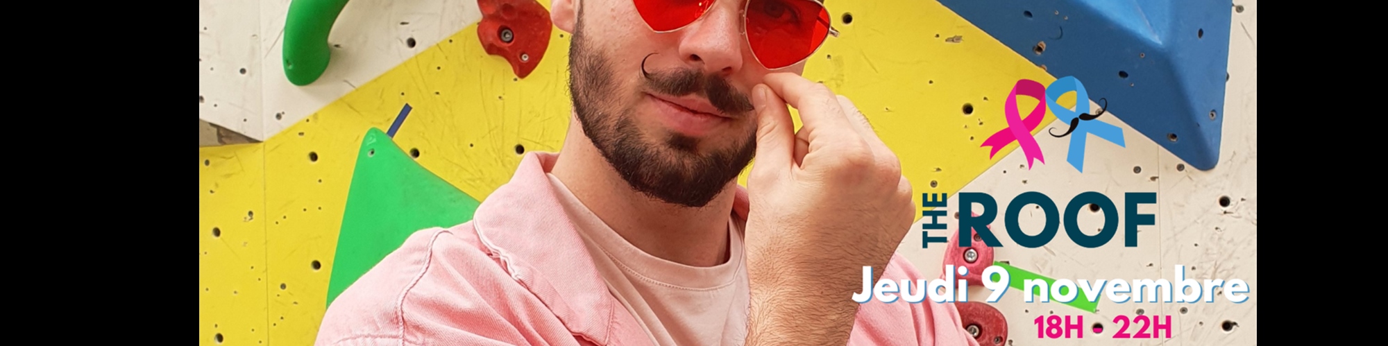 SOIREE ROSE MOUSTACHE | The Roof Brest